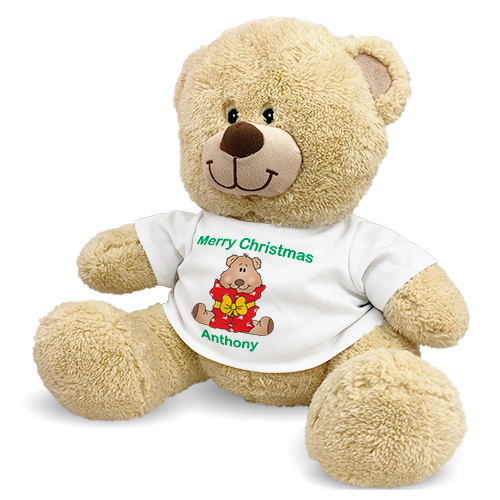 Personalized Christmas Teddy Bear | 800Bear.com
