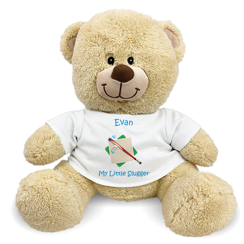 Personalized Baseball Teddy Bear - 11 Personalized Baseball Teddy Bear - 11