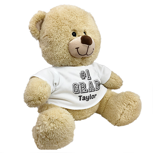 Number One Grad Teddy Bear | Plush Graduation Bears from 800Bear.com