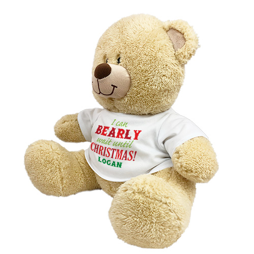 Christmas Personalized Teddy Bear | 800Bear.com