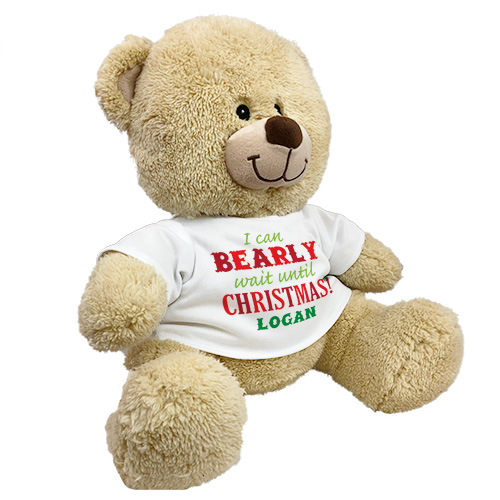 Christmas Personalized Teddy Bear | 800Bear.com