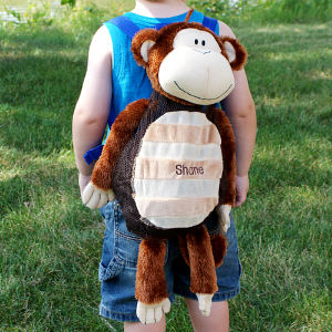 Embroidered Silly Monkey Sac | 800Bear.com