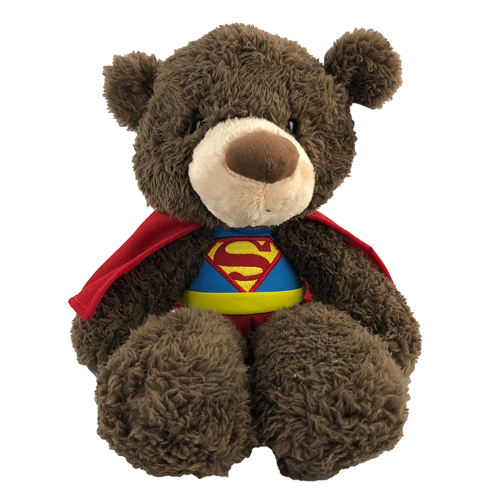 Embroidered Plush Superman Teddy Bear | 800Bear.com